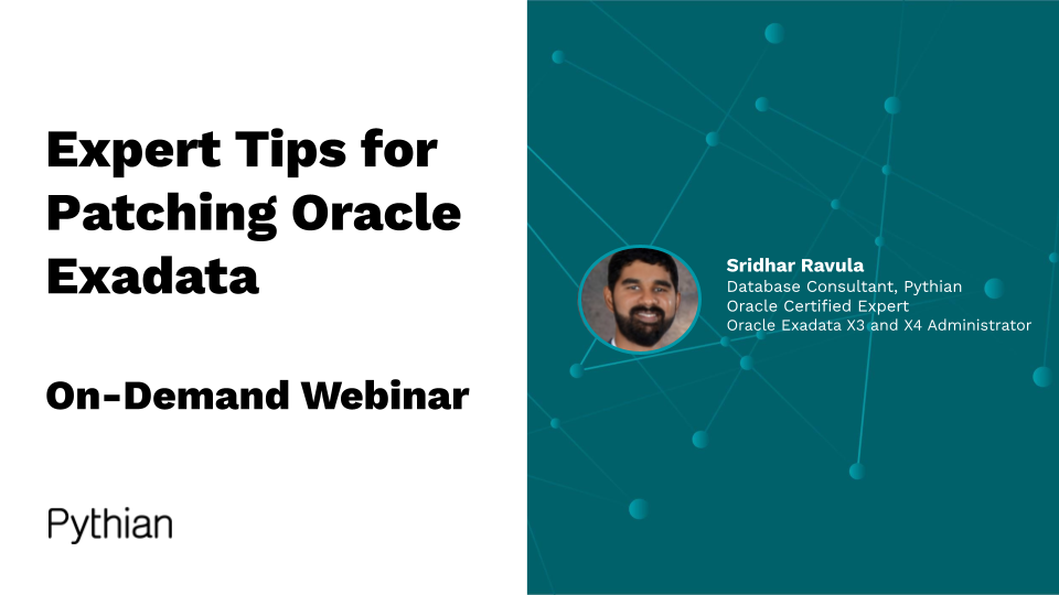Expert Tips for Patching Oracle Exadata | Pythian Expert Tips for Patching Oracle Exadata | Pythian